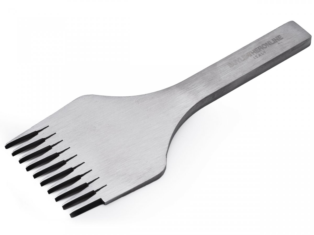 Basic French Style Pricking Iron – Leather Stitching Tool ...