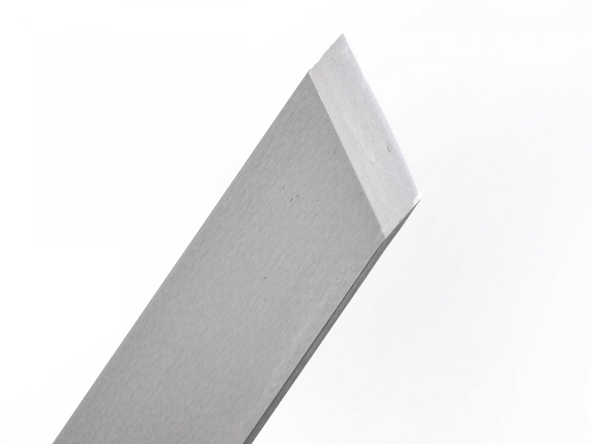 D2 Steel Skiving Knife – Wide Flat Blade for Leather Thinning ...