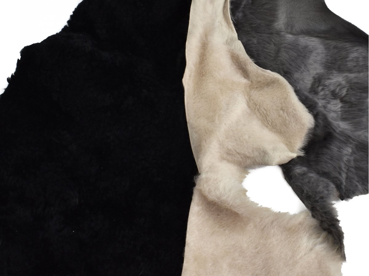 Hair On Hide Leather Remnants (Shearling) | BuyLeatherOnline