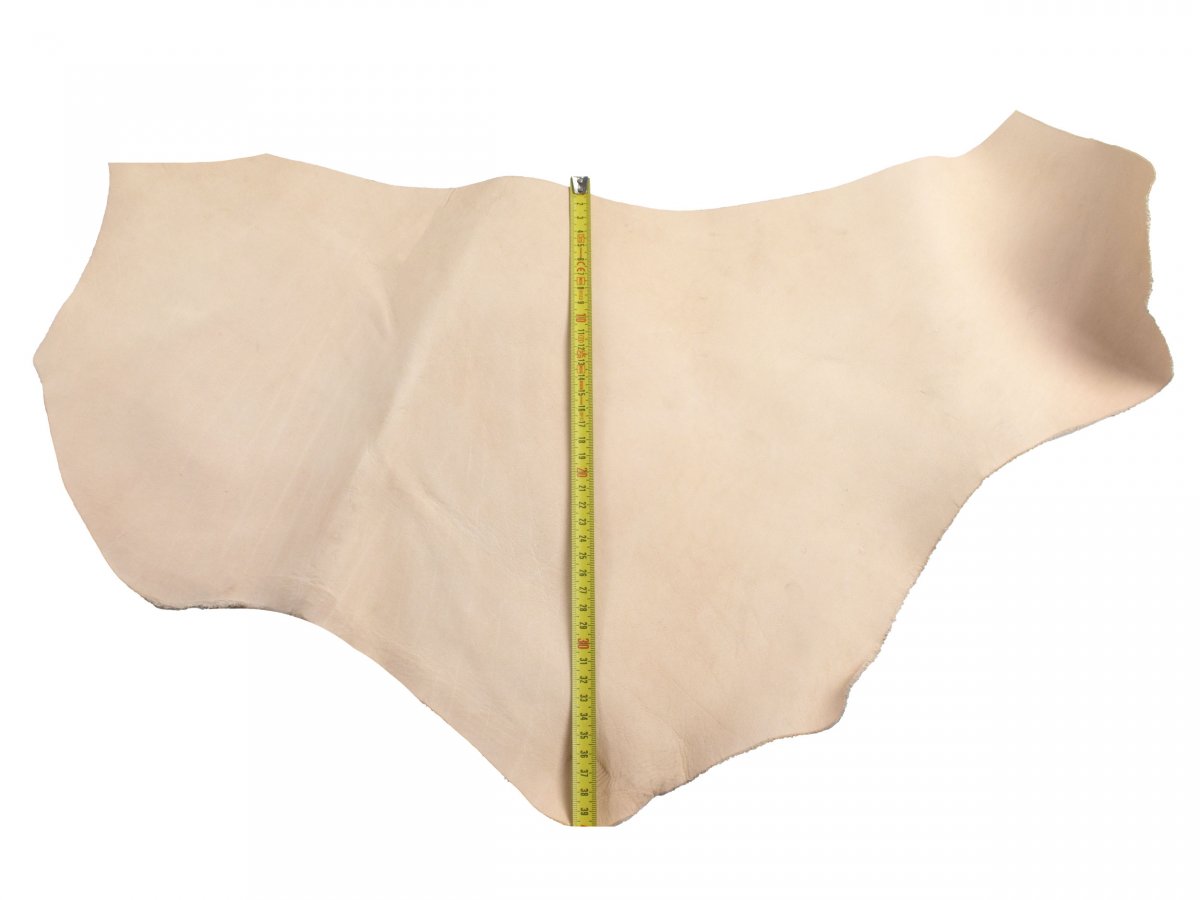 Buffalo Leather Scraps - Natural Veg Tan Remnants | BuyLeatherOnline