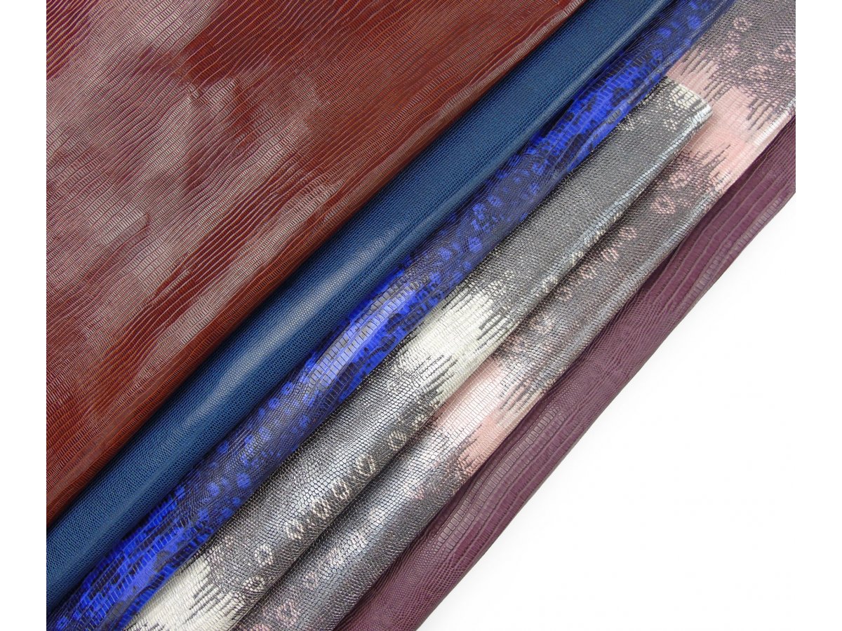 Lizard Embossed Leather Remnants & Scraps | BuyLeatherOnline