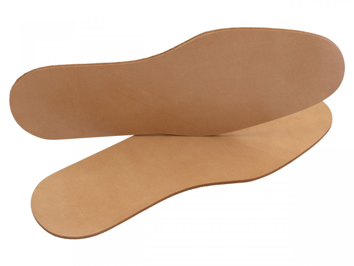 Semelles de chaussures en cuir pour la ressomelage et la réparation ...