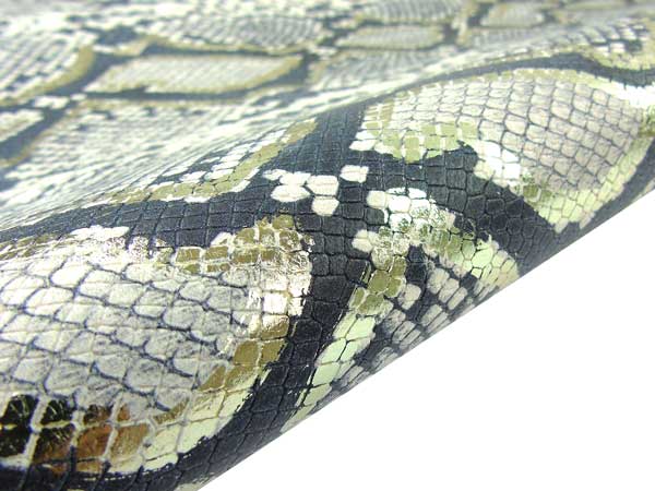 Snake Embossed Leather Hides | Python & Exotic Print | BuyLeatherOnline